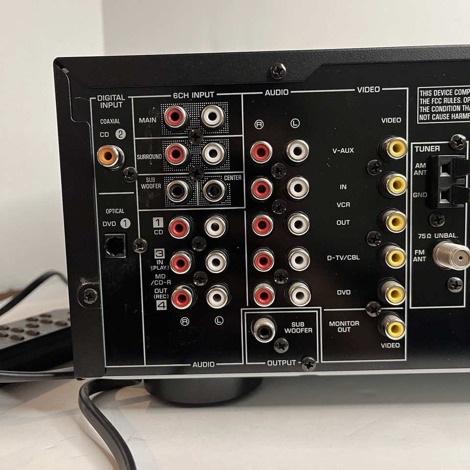 Receiver-Yamaha HTR-5540 A/V Receiver Dolby Digital, DTS, and Dolby Pro ...