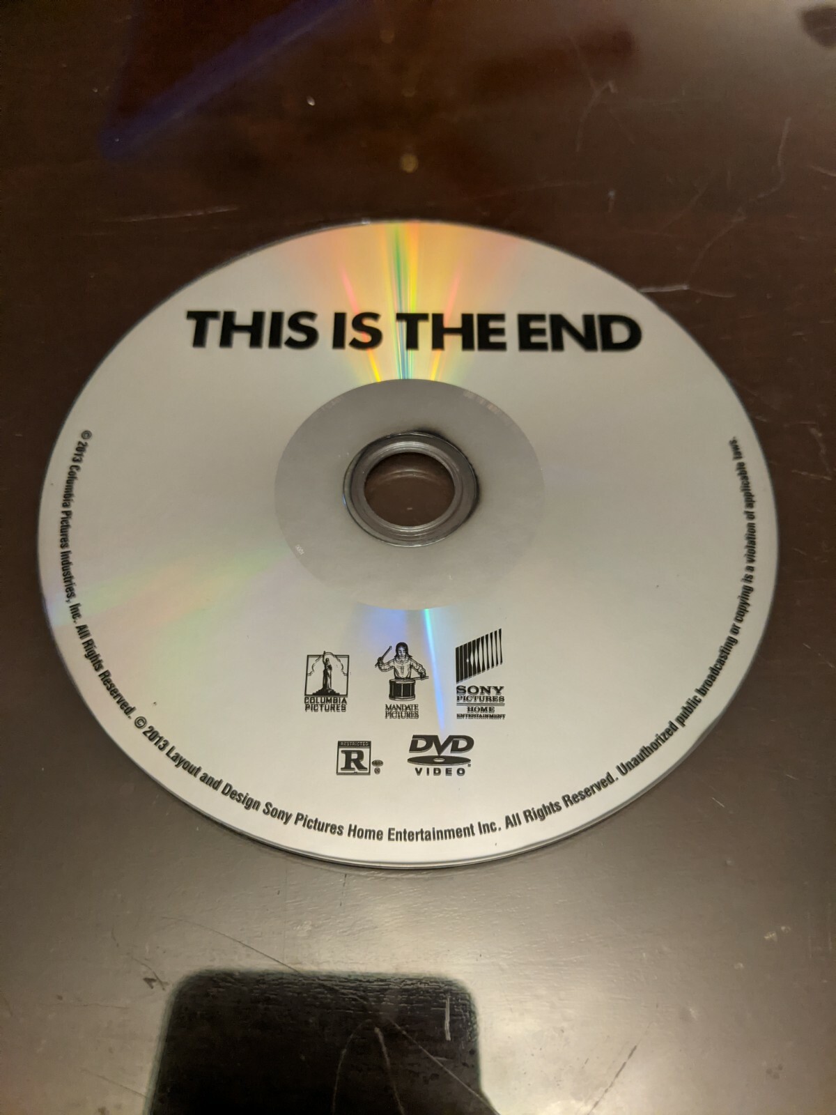 THIS IS THE END -DVD *DISC ONLY* BRAND NEW COPY | eBay