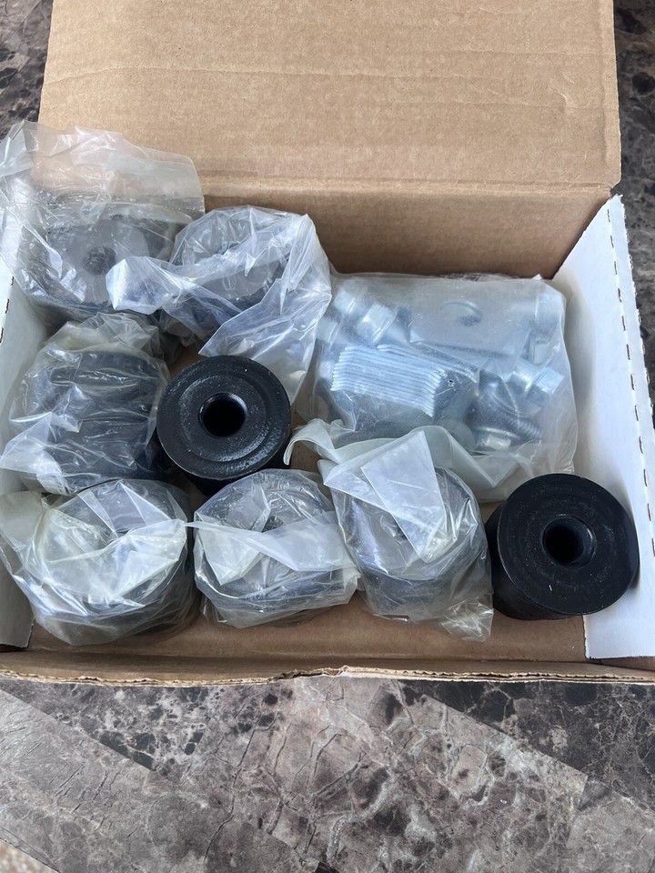 1973–1982 Corvette C3 Body Mount Kit – 42pc Rubber Bushings & Hardware ...