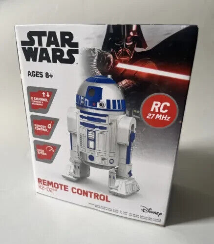 STAR WARS REMOTE CONTROL R2-D2 HIGH SPEED RC 27 MHz BRAND NEW FAST ...
