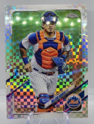 2021 Topps Chrome WILSON RAMOS #197 X-Fractor MINT! | eBay
