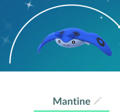 Pokémon Go Shiny Mantine | eBay