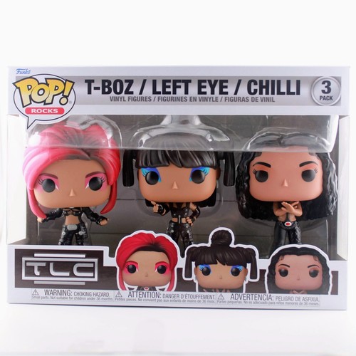 Funko Pop Music Rocks - TLC Scrubs 3-Pack Vinyl Figure Set 889698797092 ...