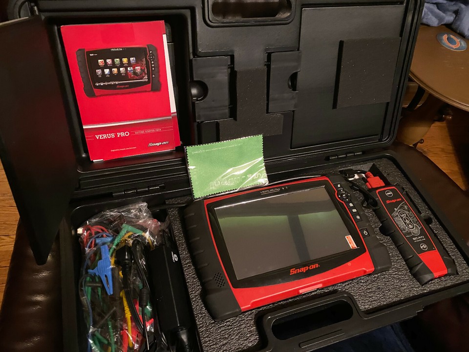 SnapOn Verus Pro D10 Diagnostic Scan Tool EEMS327 Scanner Snap On 20.4 ...