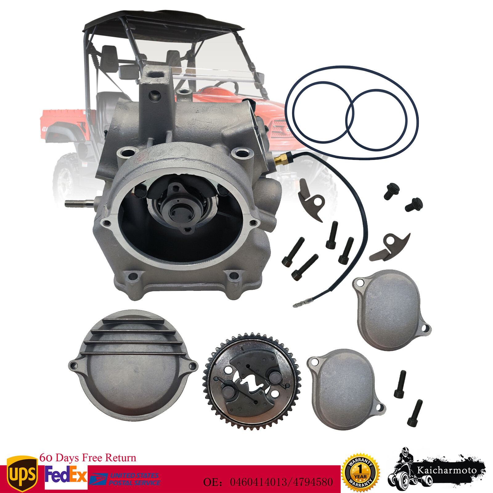 Cylinder Head EFI For HiSUN UTV 500 Challenger 500 Sector Tactic ...