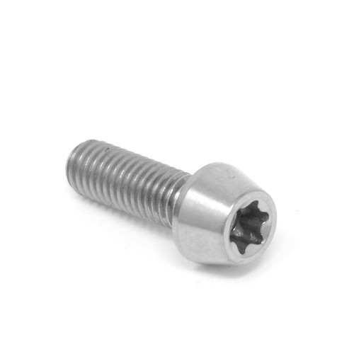M5 x 15mm Titanium Taper Head Bolt Screw Torx t25 Ti 6Al-4V Gr5 DIN 912 ...