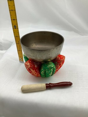 Japanese Singing Bowl Buddhist Buddha Buddhism Orin Rin Bell antique ...