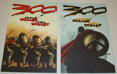LOT 2 FRANK MILLER 300 COMIC BOOKS NM HIGH GRADE 2008 DARK HORSE #1 ...