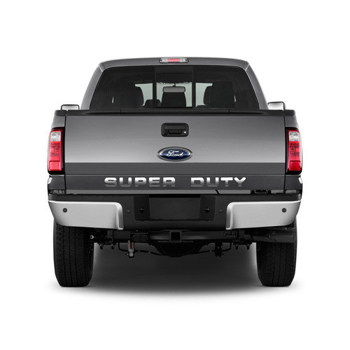 2008-2016 For Ford F-450 SUPER DUTY Tailgate Rear Vinyl Stickers Chrome ...
