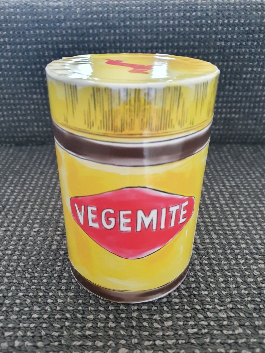 🔶️1x VINTAGE VEGEMITE CONTAINER PETER ALEXANDER COLLECTABLE AUSTRALIAN ...