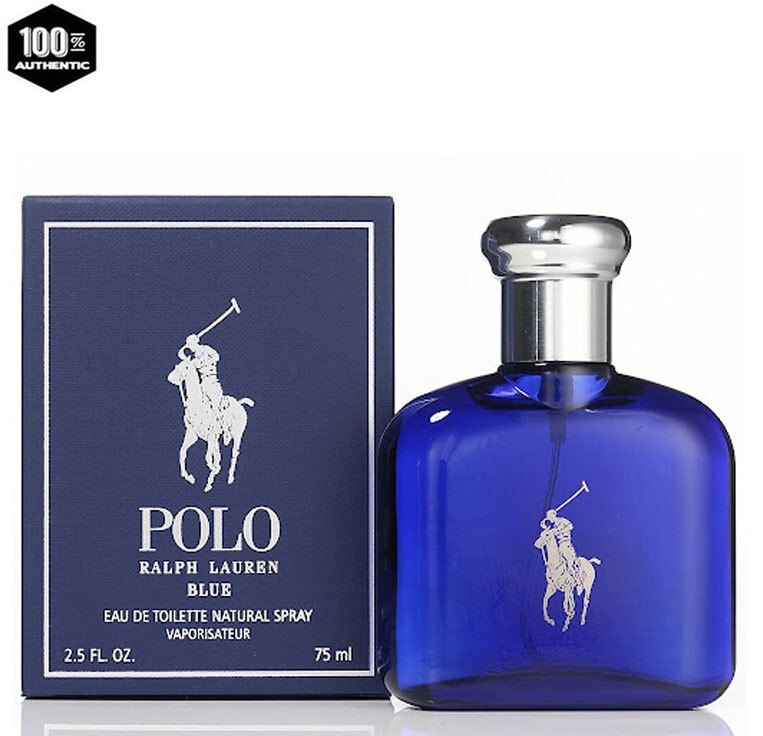 POLO BLUE Cologne by Ralph Lauren 2.5 OZ / 75 ML EDT Spray for Men ...
