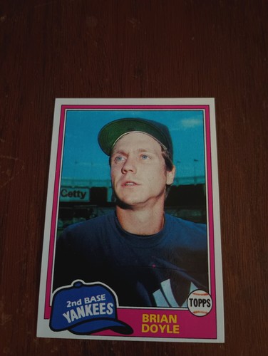 1981 Topps #159 Brian Doyle (NRMT) | eBay