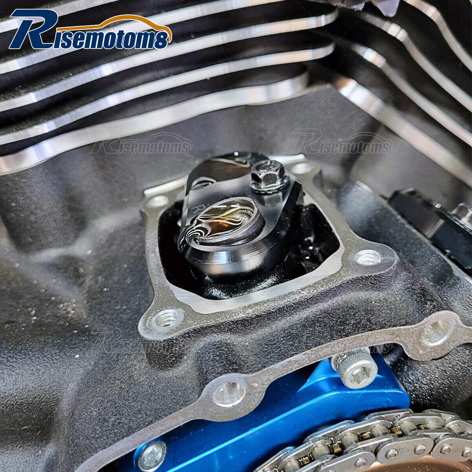 Tappet Block Cuffs Valve Guides Anti-Rotation For Harley Touring M8 ...