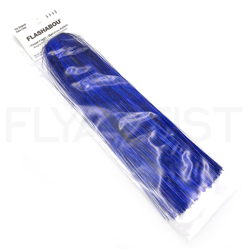 HOLOGRAPHIC FLASHABOU - Fly Tying Flash Material Musky Bucktail - 25 ...