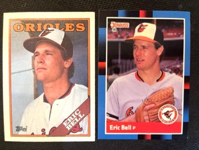 MLB - Eric Bell 1988 Topps & 1988 Donruss Baseball - Orioles | eBay