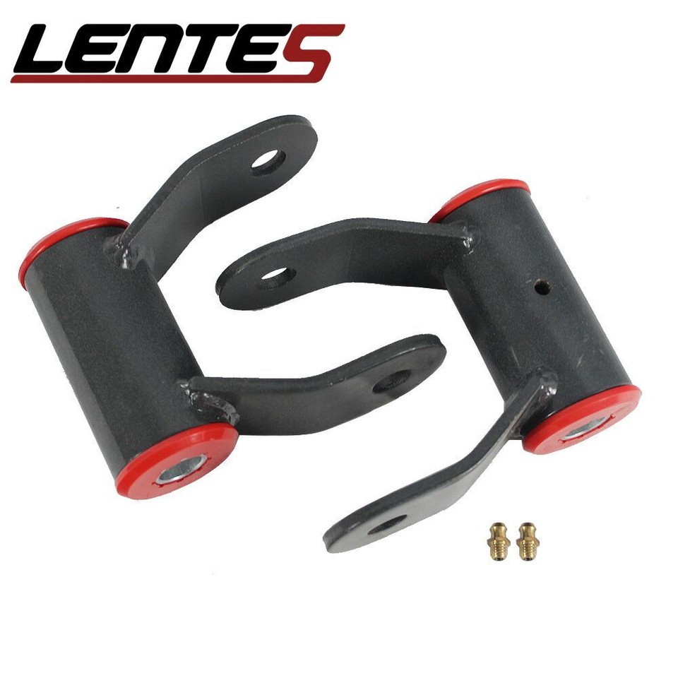 Suspension Lift Kit 1-1.5" Rear Leaf Spring Shackle For 04-14 Ford F150 ...