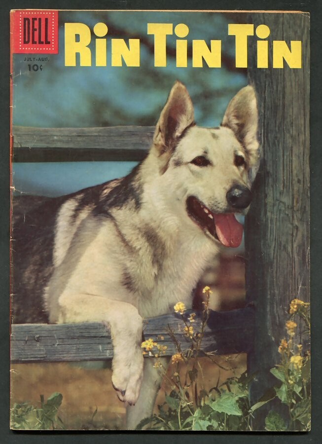 VINTAGE 1956 #14 RIN TIN TIN COMIC BOOK....DELL PUB. VG (4.0) | eBay