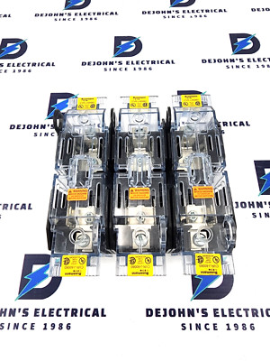 EATON JM60060XCR 60 AMP 600V 200KA CLASS J FUSES BUSSMANN FUSE HOLDER ...