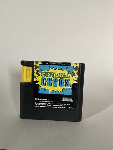 GENERAL CHAOS SEGA GENESIS CART ONLY | eBay