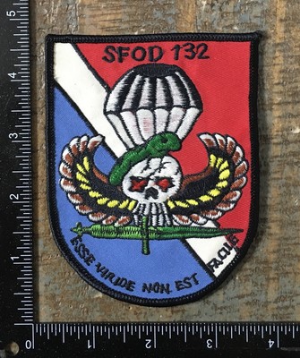 Vietnam War US Army 11th Special Forces Group SFOD 132 Patch Signed VN ...