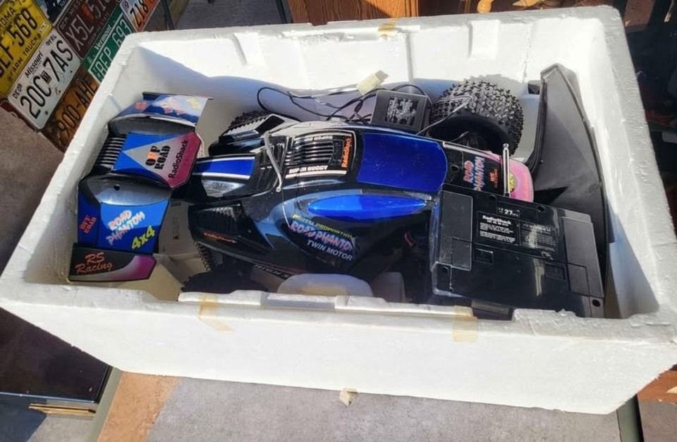 Vintage Radio Shack Road Phantom Buggy 4X4 RC Off Road In Box With ...