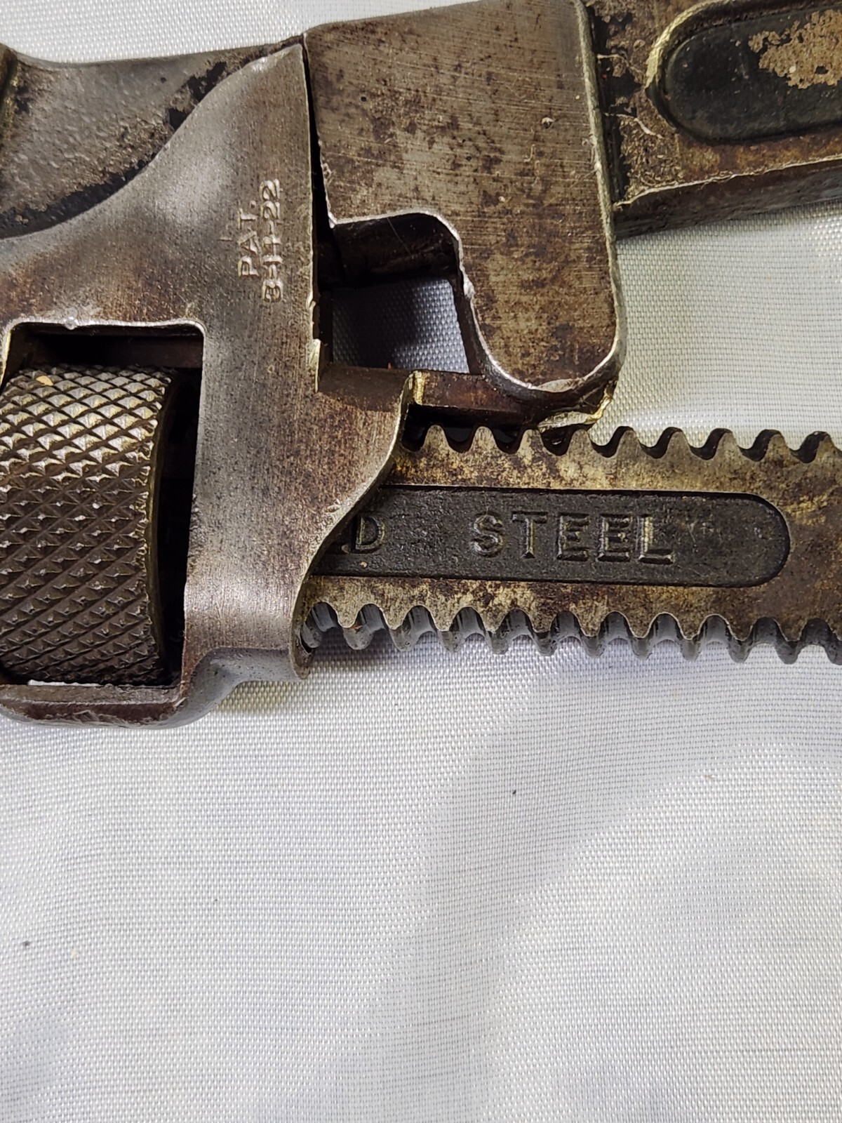 VINTAGE WINCHESTER WOOD HANDLE 14" PIPE WRENCH! | eBay