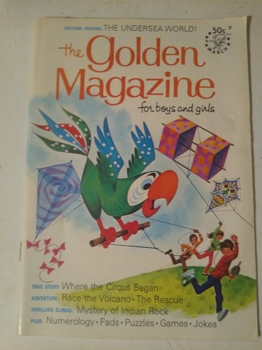 The Golden Magazine For Boys And Girls March 1969 | eBay