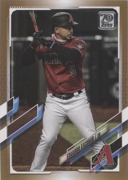 2021 Topps - Eduardo Escobar #260 Gold /2021 for sale online | eBay