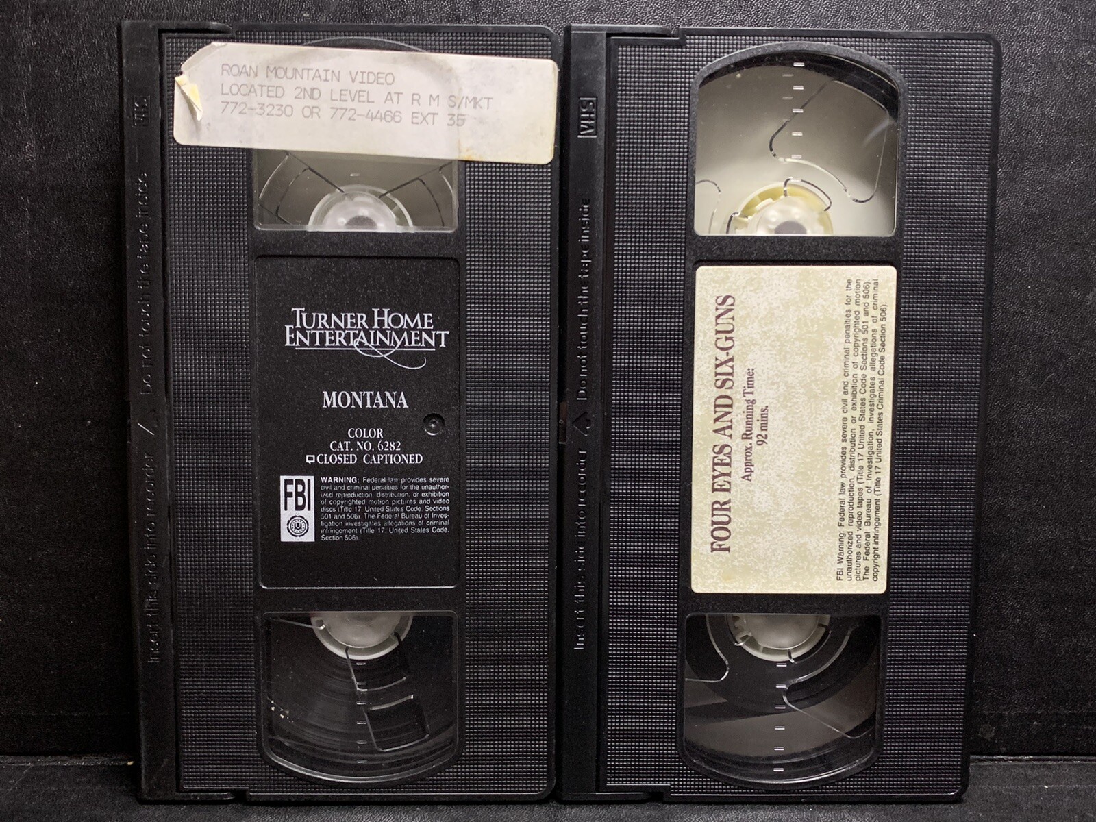 Turner Home Entertainment VHS (Western Double Feature) | eBay