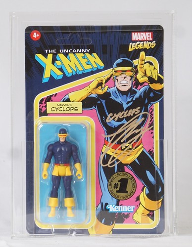 Cyclops Marvel Legends Action Figure CAS 85+ signed Ray Chase X-MEN '97 ...