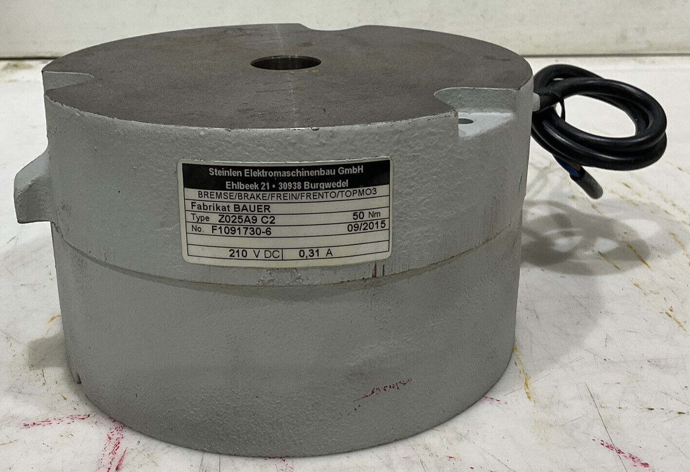 FABRIKAT BAUER Z025A9 C2 F1091730-6 BRAKE COIL ASSEMBLY 881 | eBay