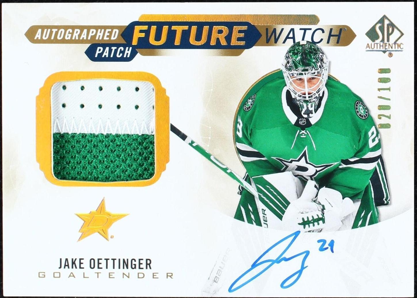 2020-21 SP Authentic - Limited Future Watch Autograph Patch Future ...