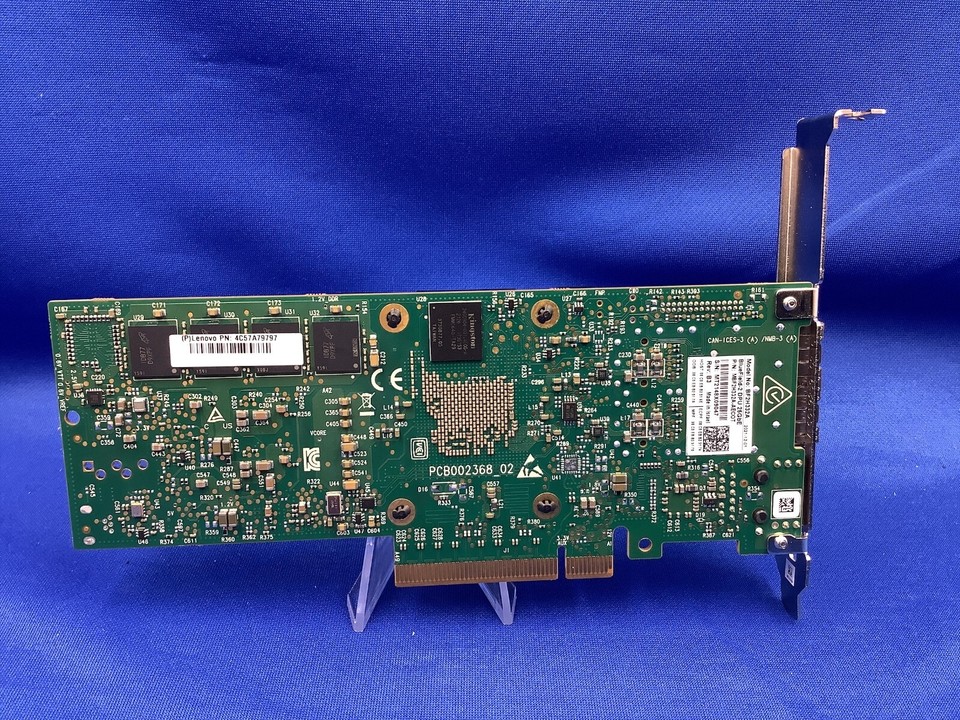 MBF2H332A-AECOT NVIDIA Bluefield-2 25GbE 2xSFP56 Gen 4.0 x8 DPU 2-Port ...