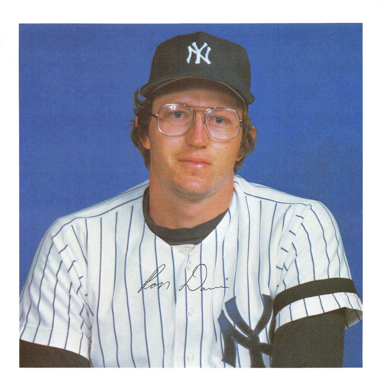 1981 New York Yankees Picture Pack Photo 8" x 8" Color Photo RON DAVIS ...