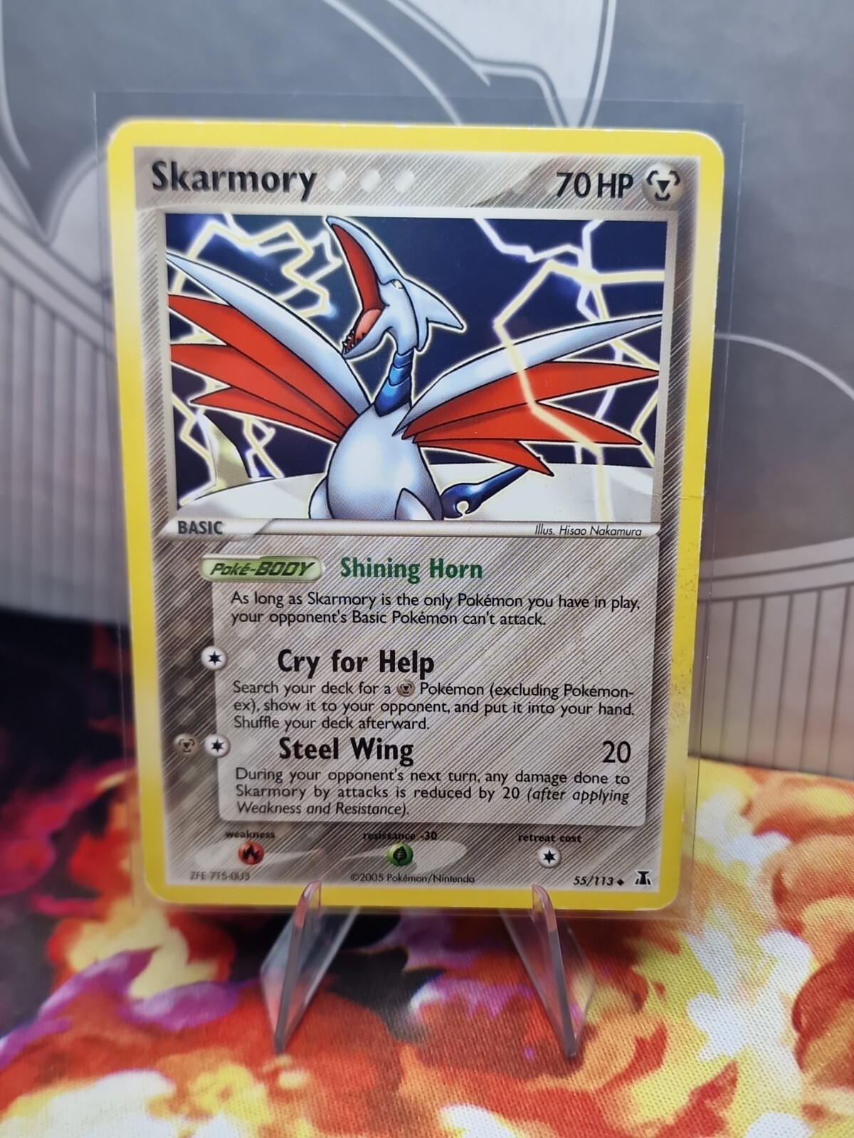 Pokémon TCG Skarmory EX Delta Species 55/113 Regular Uncommon for sale ...