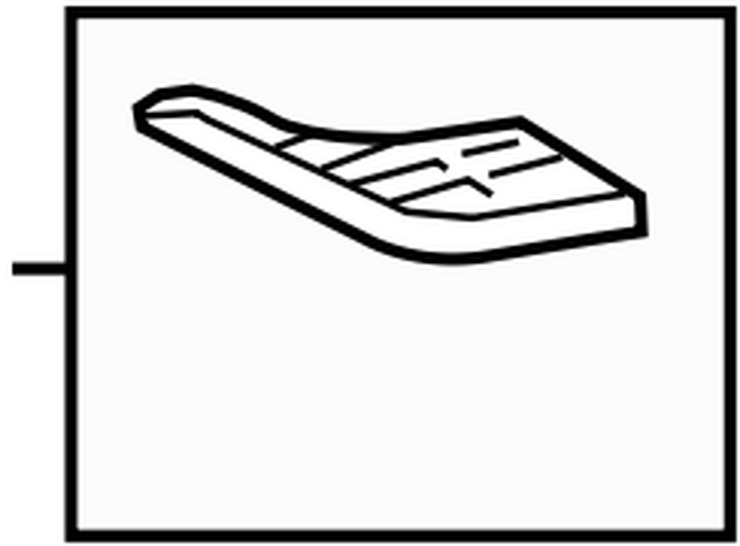 52164-0C060 Toyota Plate, rear bumper, lh 521640C060, New Genuine OEM ...