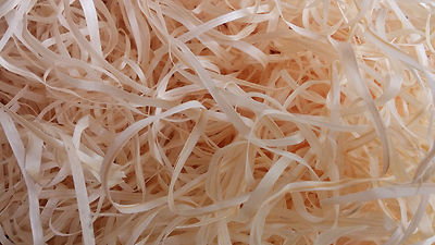 300g Natural Wood Wool Packaging Excelsior for Trays Hamper Packing ...