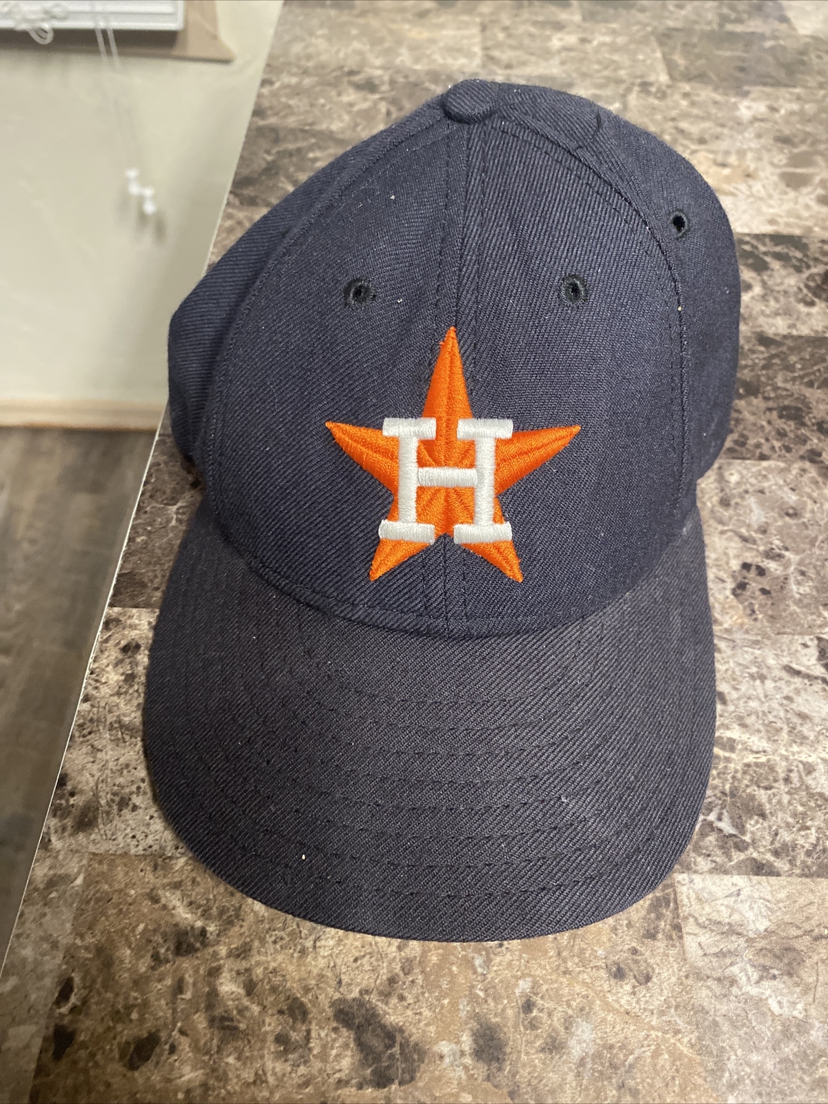 Vintage Fitted Houston Astros Hat New Era Cap Pro Wool Size 7 1/8 FREE ...