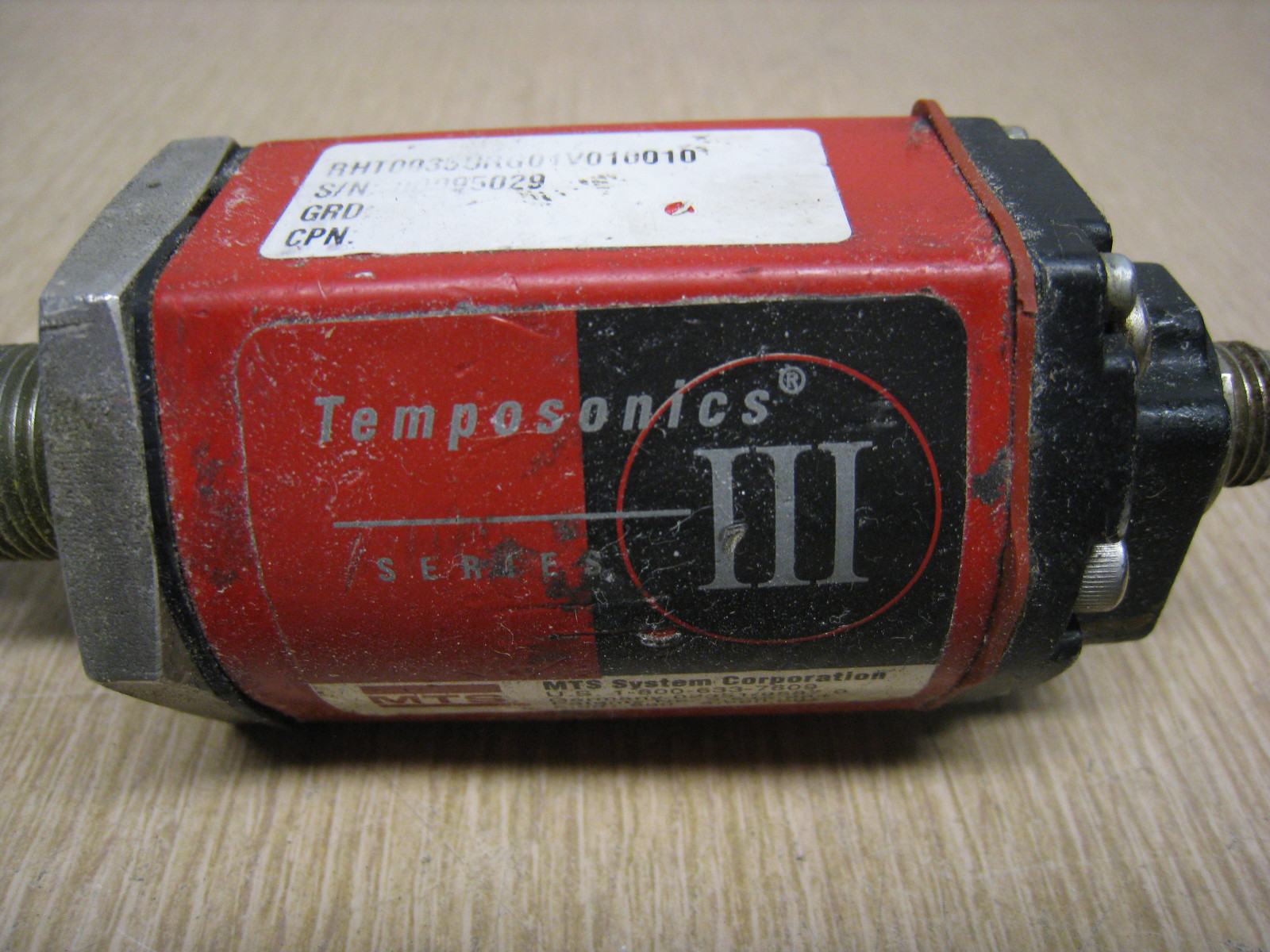 MTS Temposonics RH RHT0065URG01V010010 Rod Style Linear Position Sensor ...