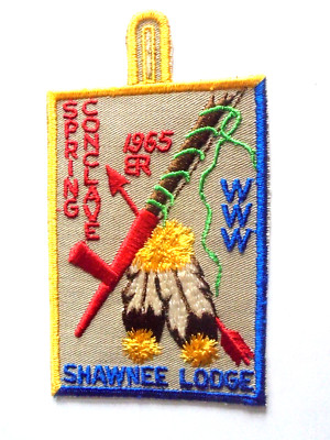 Vintage 1965 Shawnee Lodge OA Order of the Arrow WWW Spring Conclave ...