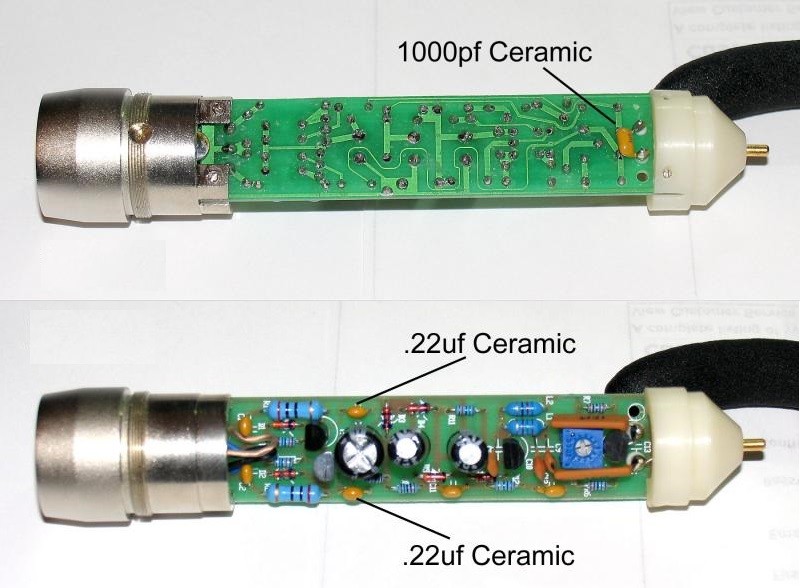 Microphone Mic Mod Kit for MXL 990 920 770 2003 2006 1006 V57M V63M ...