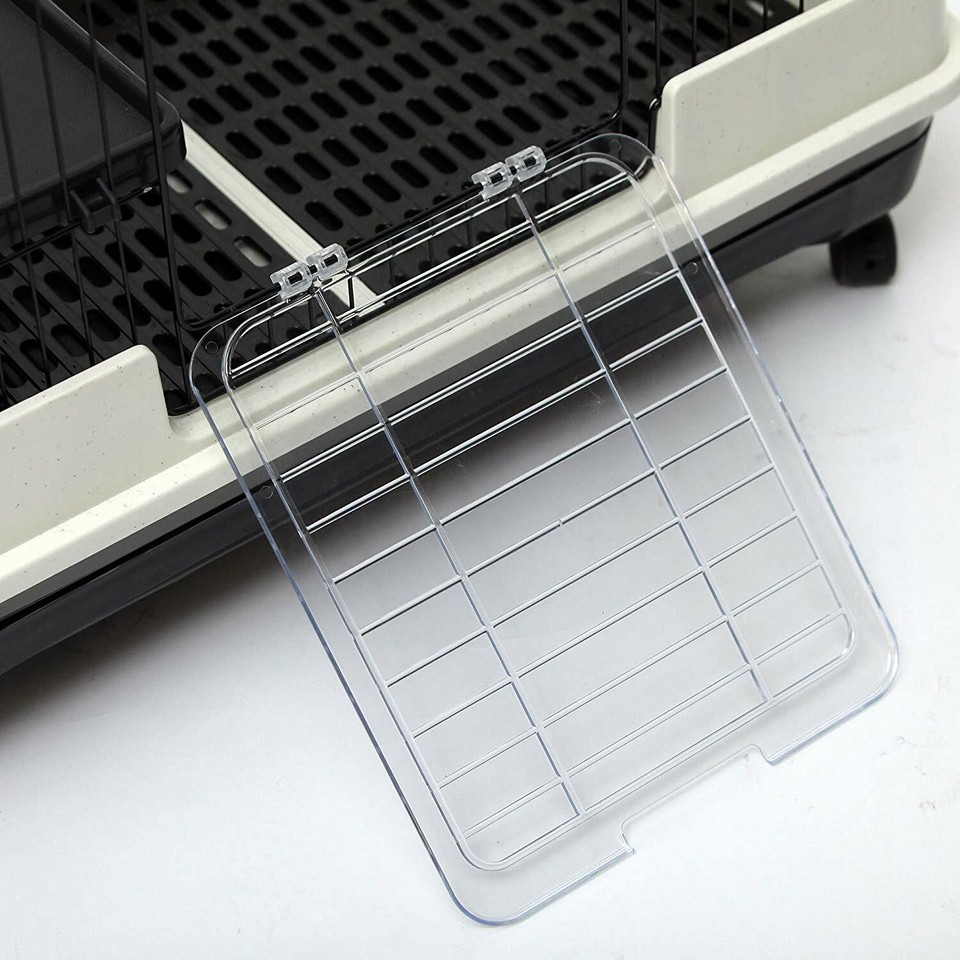 Large Luxury 2-Level Guinea Pig Chinchilla Ferret Hedgehog Rabbit Hutch ...