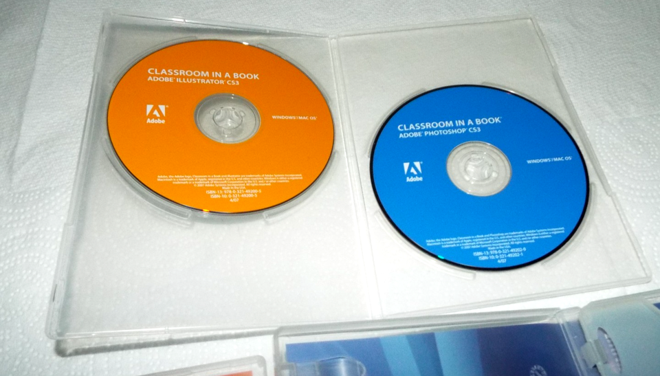 ADOBE PHOTOSHOP CS3 EXTENDED + ADOBE ILLUSTRATOR CS3 + CLASSROOM & KEYS ...