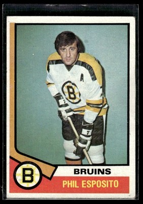 1974-75 O-Pee-Chee Phil Esposito Boston Bruins #200 | eBay