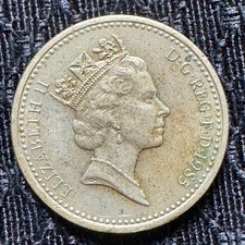 1 pound (Welsh leek) (1985 to 1990) — United Kingdom | Value, Price & Specs