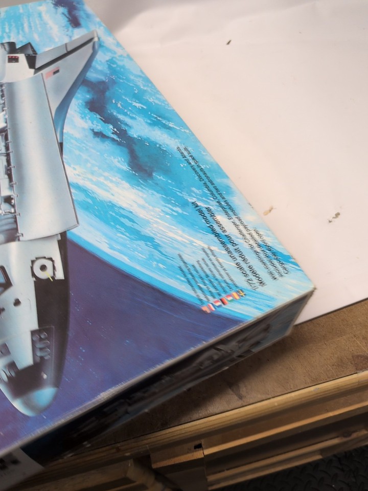Vintage 1979 Monogram Space Shuttle Challenger 1:72 Model Kit (New Open ...