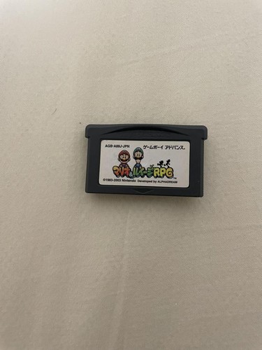 Mario Luigi RPG GBA Japan Game Boy Advance Used Japan PF | eBay