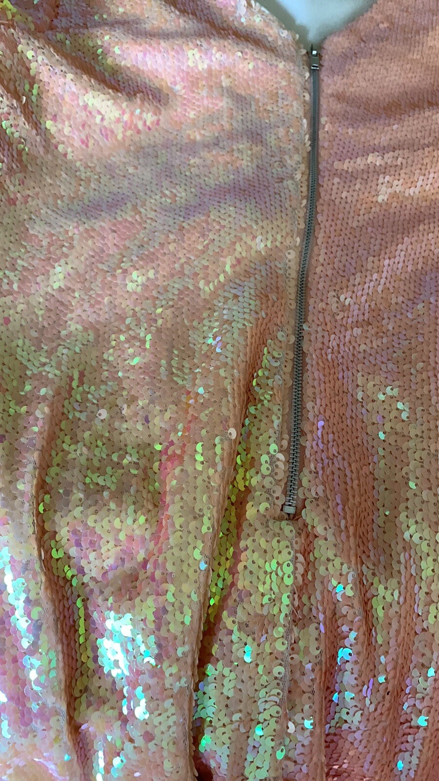 Iridescent Mermaid Pink Fairy Dress - Gem