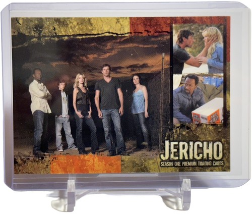 JERICHO Season One Promo Card #J1-P1 Inkworks 2007 W/Top Loader Case | eBay