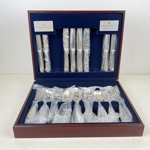 Viners Parish Collection Stainless Steel 58pce Cutlery Set with Case ...